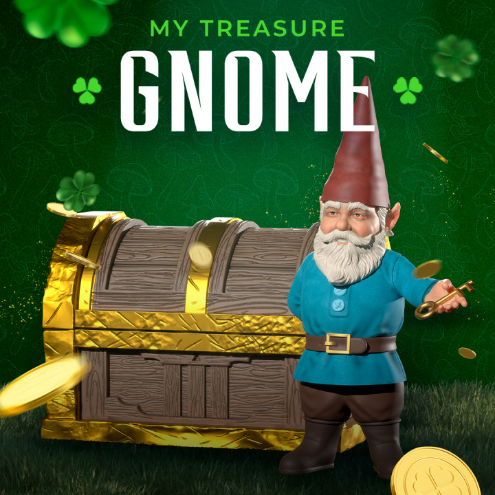 3D Printable My Treasure Gnome by Stlflix