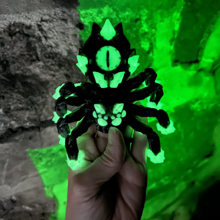 3D Print of Spinner SPYder (Articulated Fidget Spider) by brookeleigh