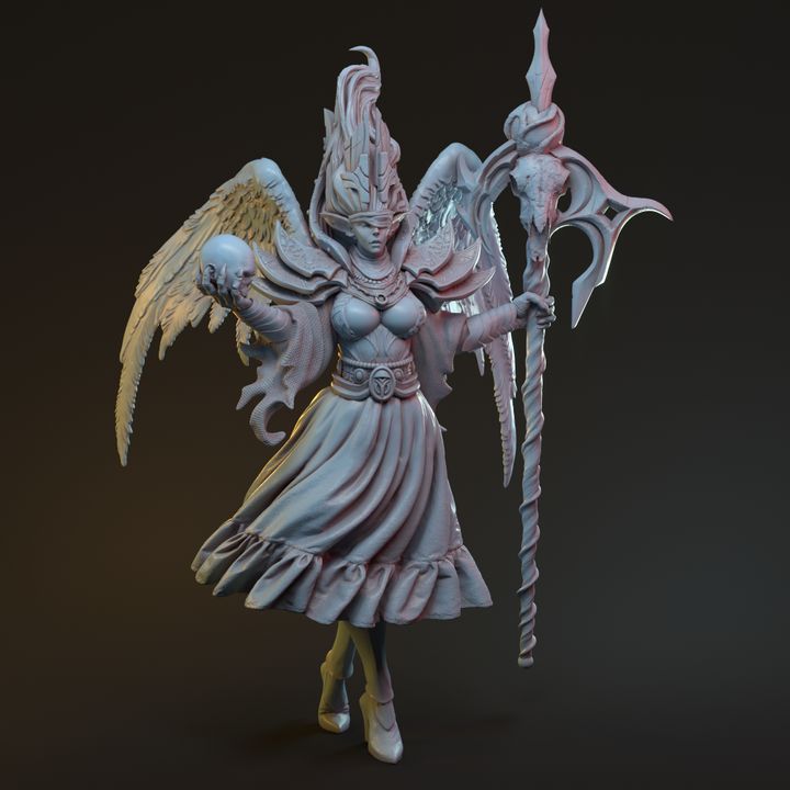 3D Printable Selestia by HardWitch-Games