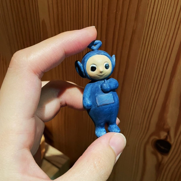 3D Printable Teletubbies Tinky Winky - Good Job : ) by Ning