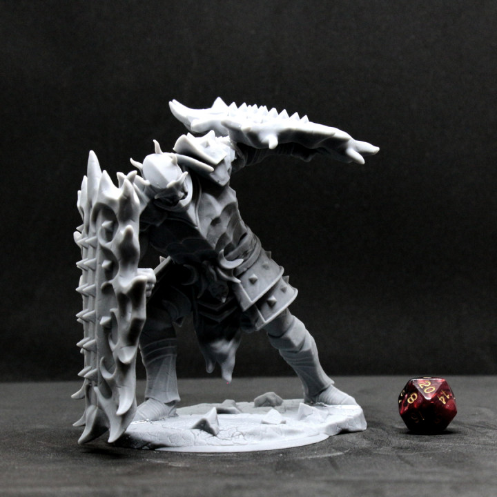 3D Printable Fire giant shield by clynche art