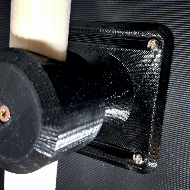 3D Printable Monitor holder to screw on by Nils