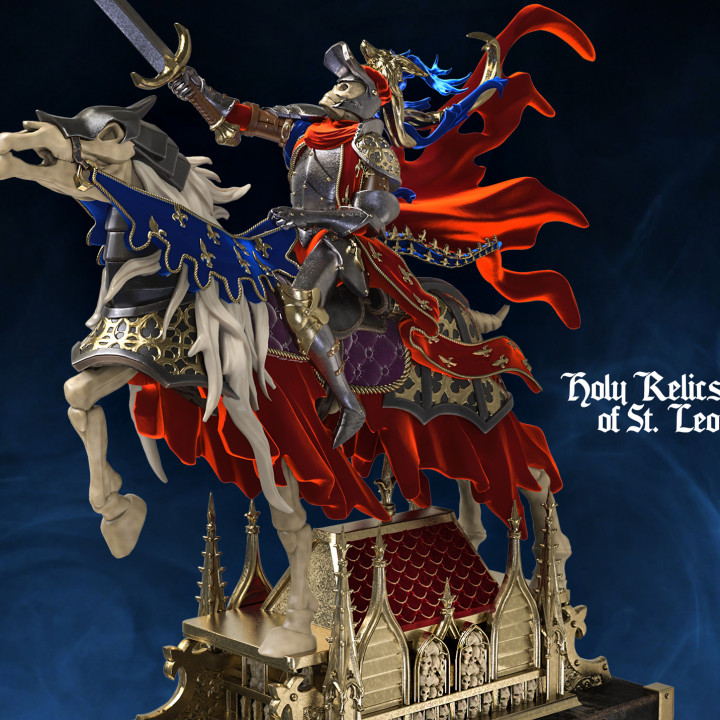 3D Printable Holy Relics of St. Leonius by Heroes Infinite