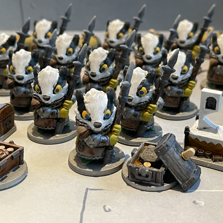 3D Print of Root marauder miniatures by takras