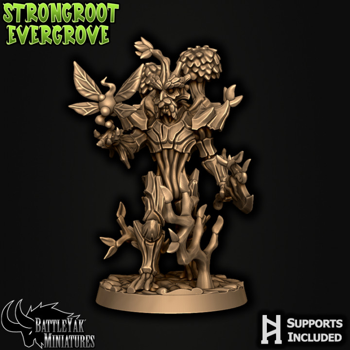 3D Printable Strongroot Groveguard Pack by Battle Yak Miniatures