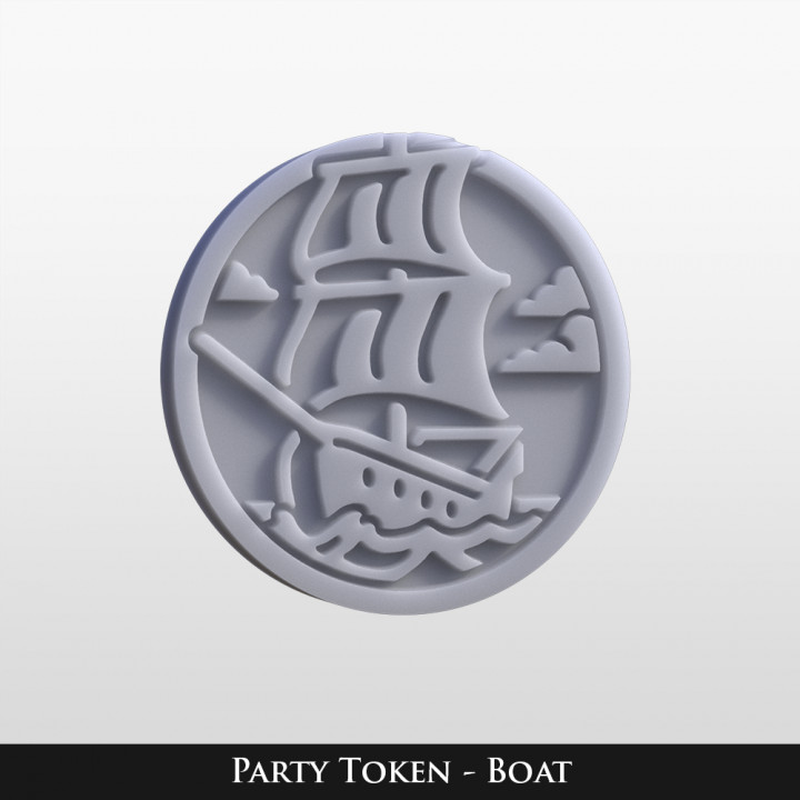 3D Printable Hexton Hills Coin Token Set 01 by Hexton Hills