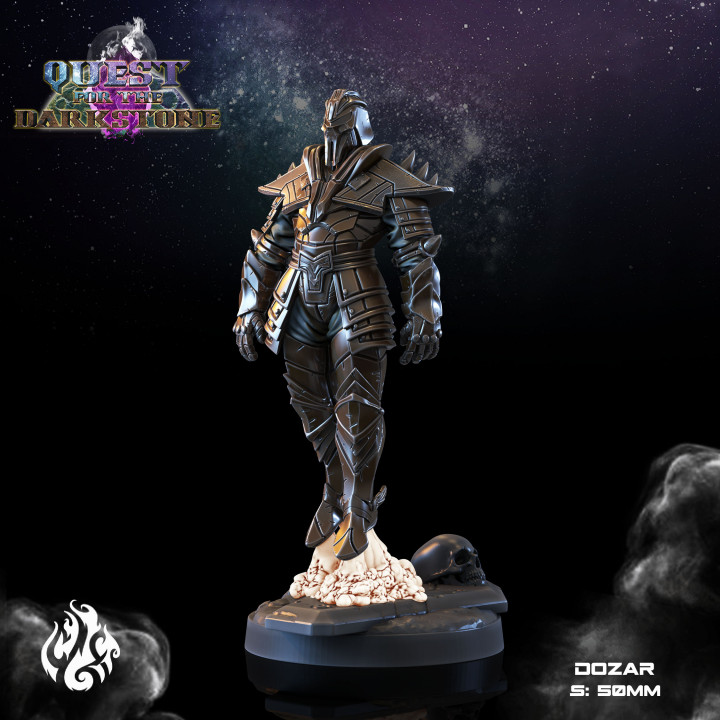 3D Printable Dozar by Crippled God Foundry