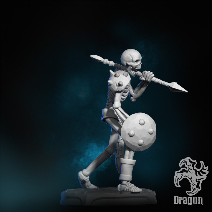 3D Printable Skeleton 2 by Dragun Studios