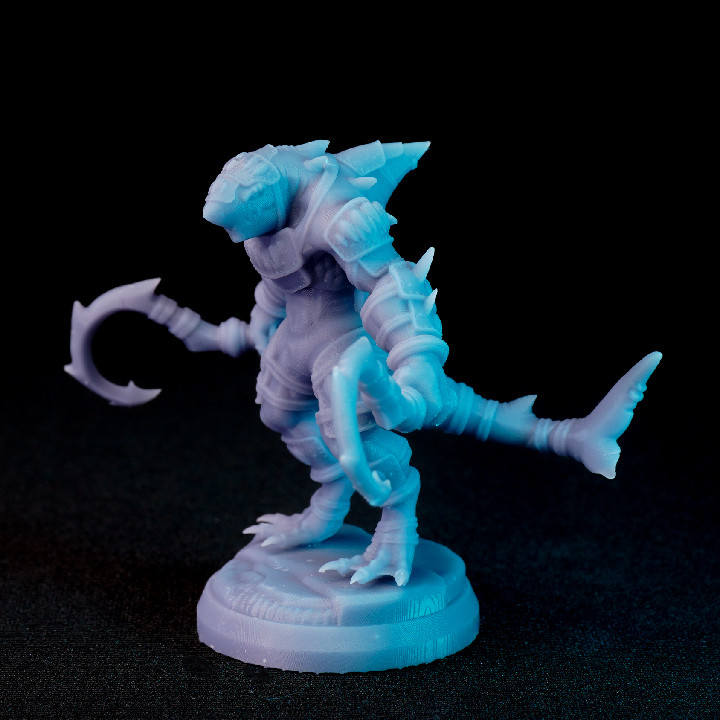3D Printable Deep Sea Defenders - Warriors by BlueWyvern