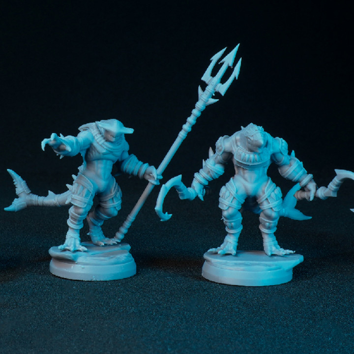 3D Printable Deep Sea Defenders - Captain by BlueWyvern