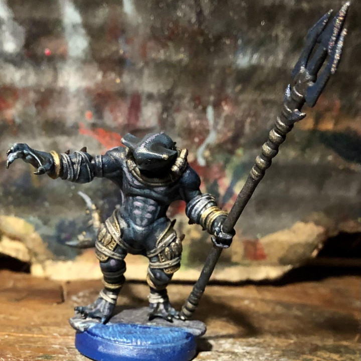 3D Printable Deep Sea Defenders - Captain by BlueWyvern