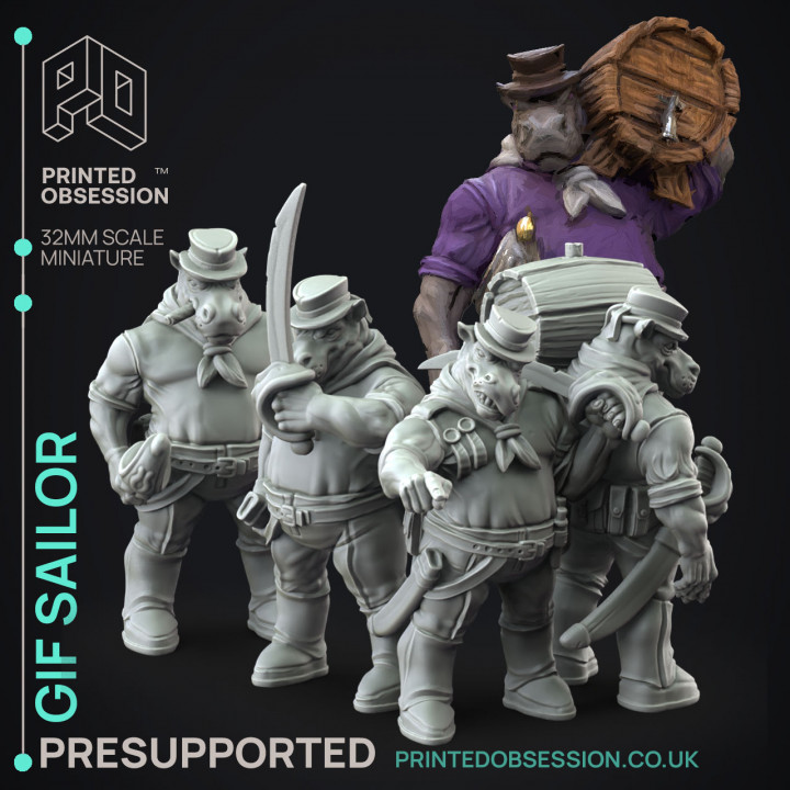 3D Printable Weird Shores - Spell Jammer - 18 Model - PRESUPPORTED ...