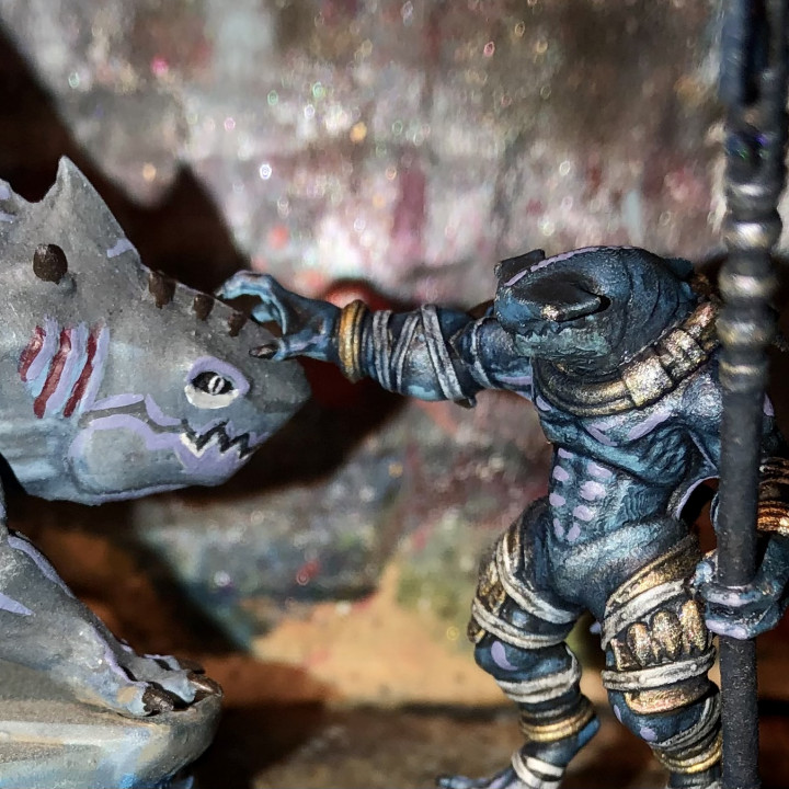 3D Print of Deep Sea Defenders - Complete Set A by Zeph_Thrax