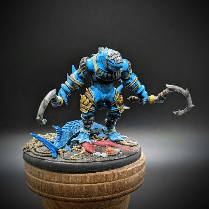 3D Printable Deep Sea Defenders - Complete Set A by BlueWyvern