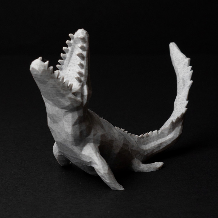 3D Printable Low-Poly Dinos II by Stlflix