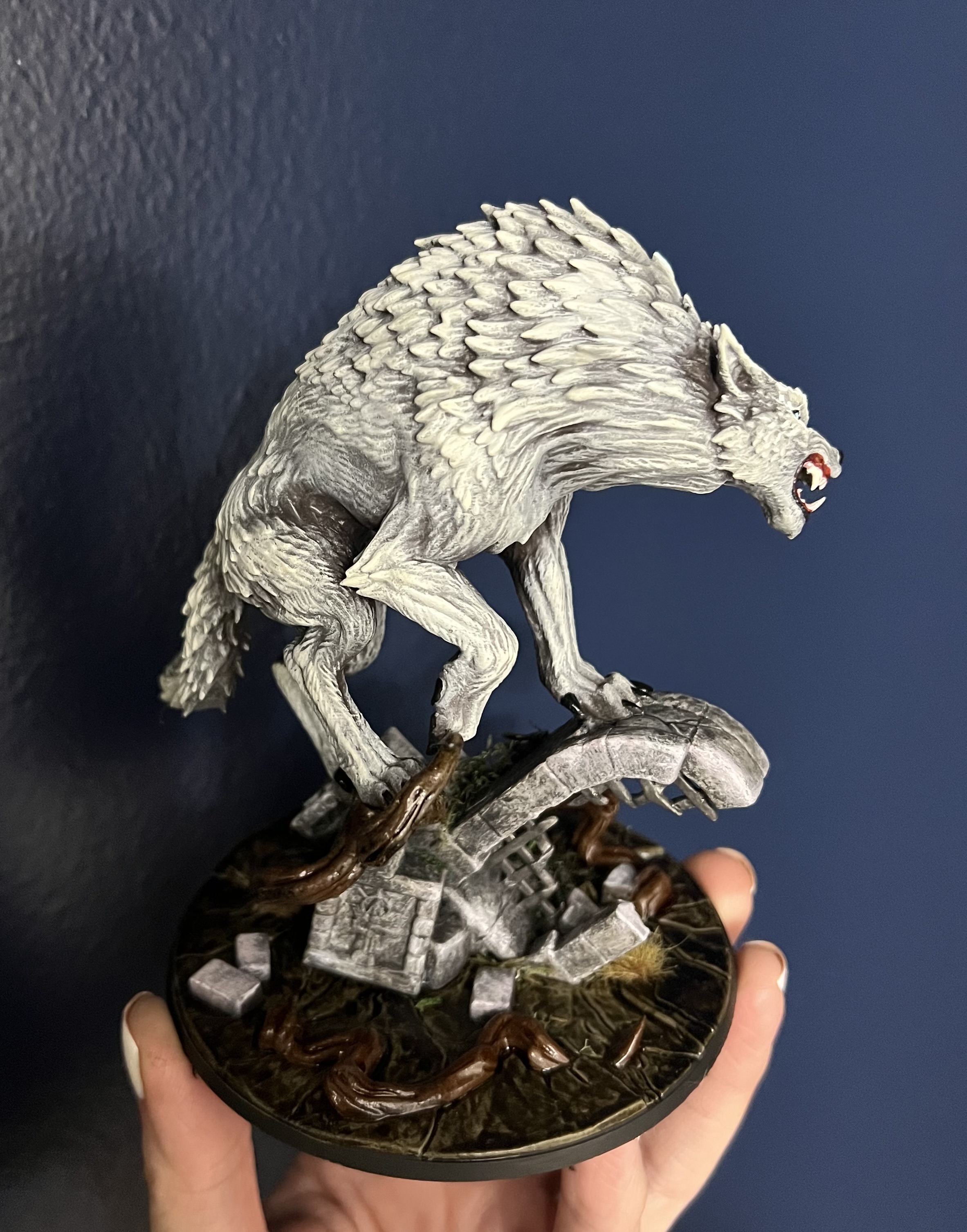 3D Printable Fenrir - The Old Wolf (Requiem Demon Hunters) by Artisan Guild