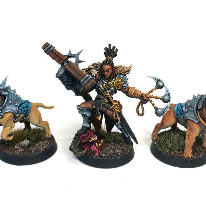 3D Print of Trisha the Houndmaster (Requiem Demon Hunters) by Beta42