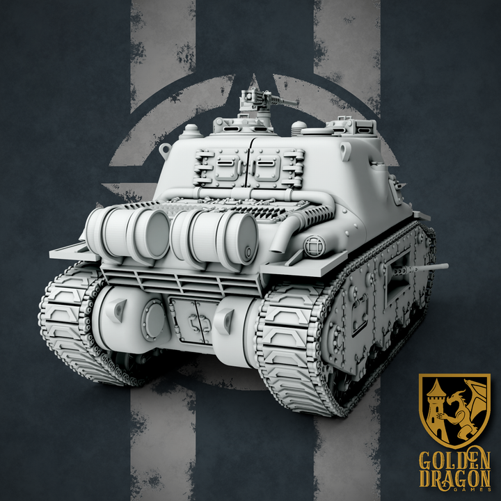 3D Printable United States - M54 Bruin Heavy Tank Destroyer by Golden ...