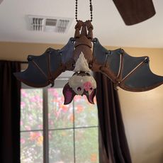 3D Printable Bat articulated figure, print-in-place body, snap-fit head ...