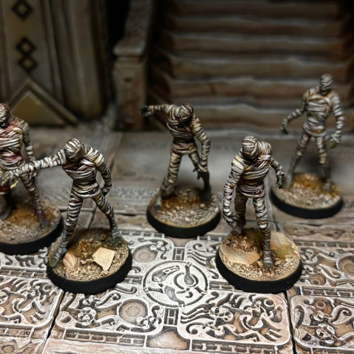 3D Print of Lesser Mummies by scottyvaughn