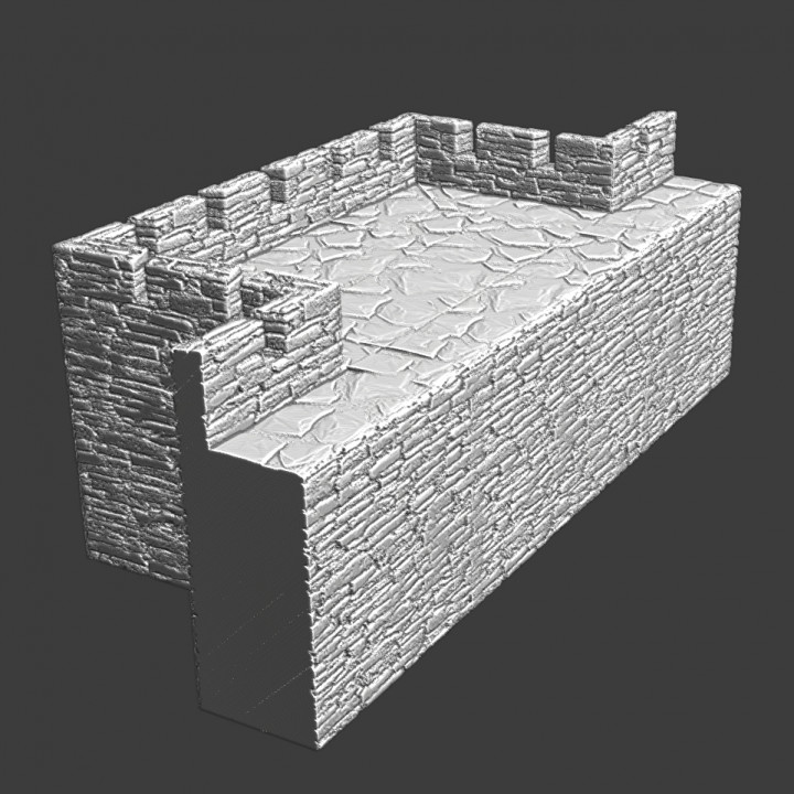 3D Printable Medieval battle station - Modular Castle system by ...