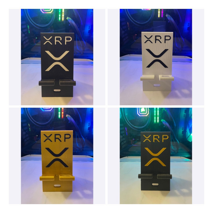 3D Printable XRP Phone Stand/Holder by Raetheon Mitchell