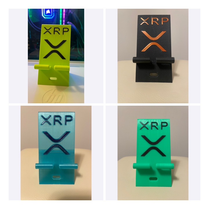 3D Printable XRP Phone Stand/Holder by Raetheon Mitchell