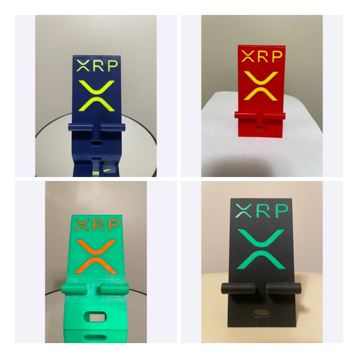 3D Printable XRP Phone Stand/Holder by Raetheon Mitchell