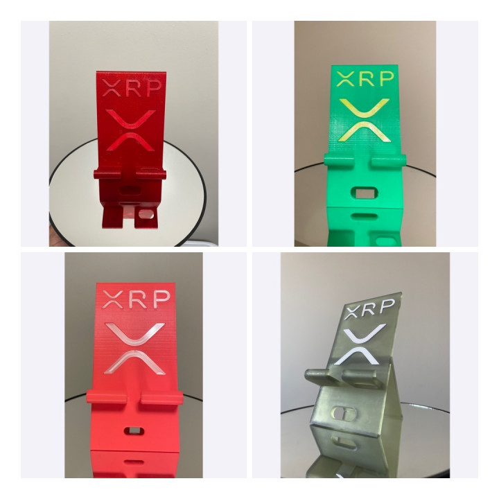 3D Printable XRP Phone Stand/Holder by Raetheon Mitchell