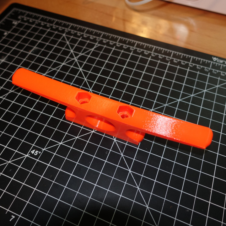 3D Printable Anchor Cleat – 200 mm (~8”) by Dan Ouellet