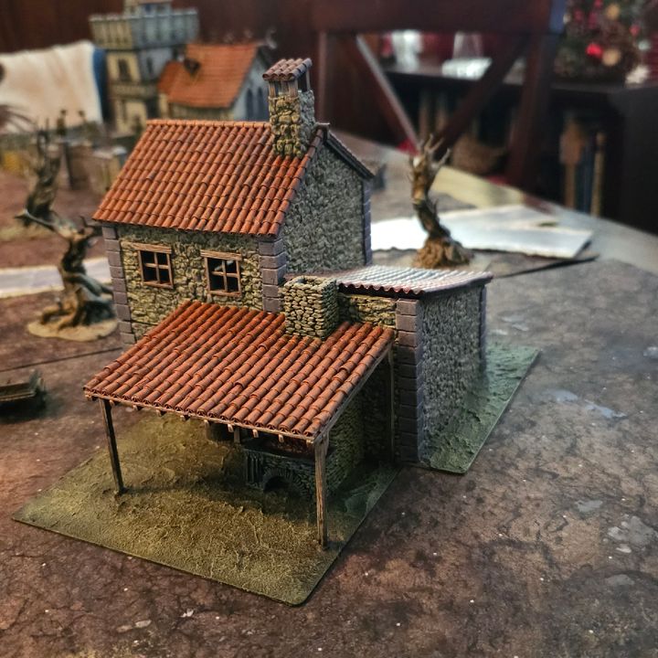 3D Print of Blacksmith Scene by davidlavictoire