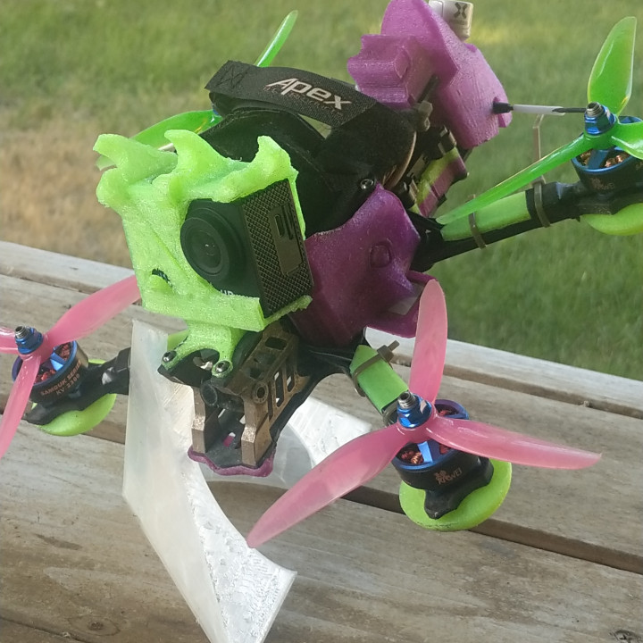 3D Printable fpv drone stand by PapamidnightFPV