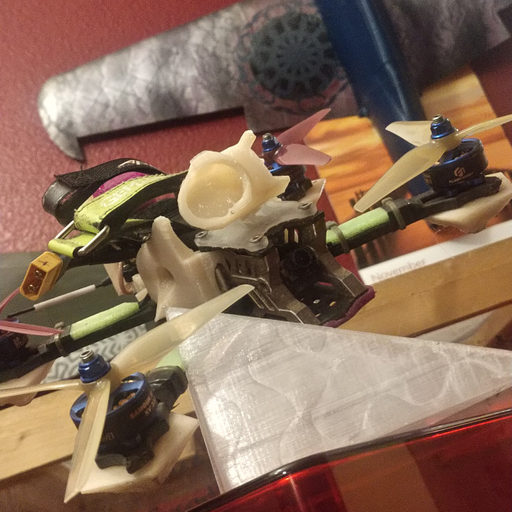 3D Printable fpv drone stand by PapamidnightFPV