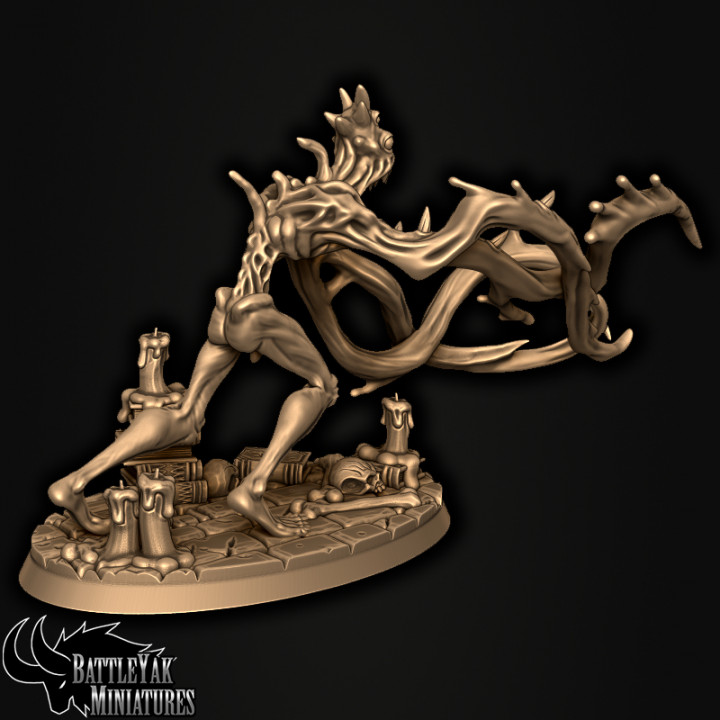 3D Printable Tall Man Rake Attack | Beyond Mortality Monster by Battle ...