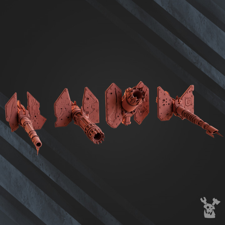 3D Printable Vultures Heavy Weapons Platform (redesign) by dakkadakka.store