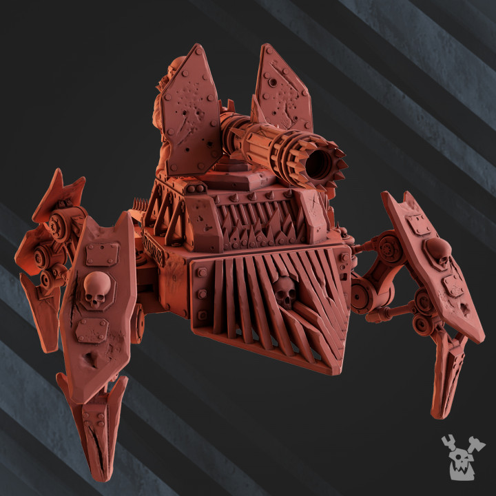3D Printable Vultures Heavy Weapons Platform (redesign) by dakkadakka.store