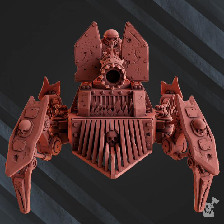 3D Printable Vultures Heavy Weapons Platform (redesign) by dakkadakka.store