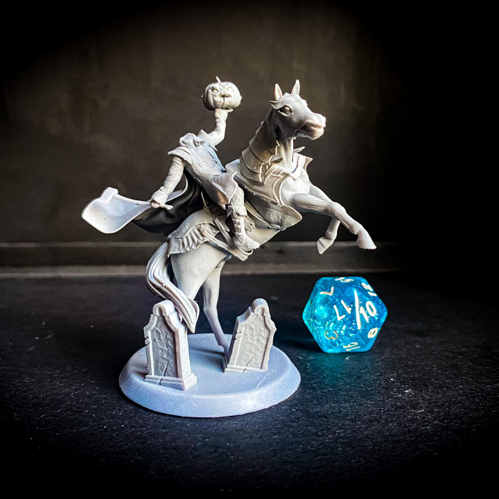 3D Print of The Headless Horseman by Spirit of Resin