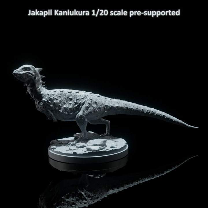 3D Printable Jakapil Kaniukura crouching 1-20 scale pre-supported ...