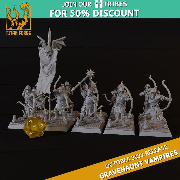 3D Printable Titan Forge Miniatures - 2022 - October - Gravehaunt ...