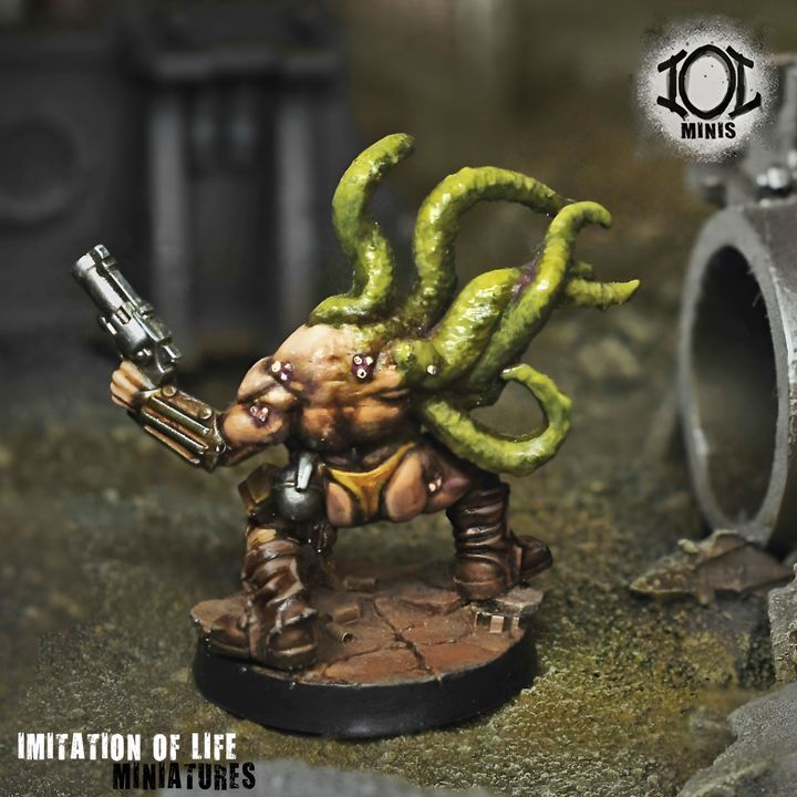 3D Printable Yurg! the mutant. by Imitation of Life Miniatures