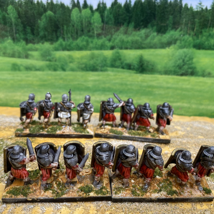 3D Print of 15mm - Roman Army by lupjno