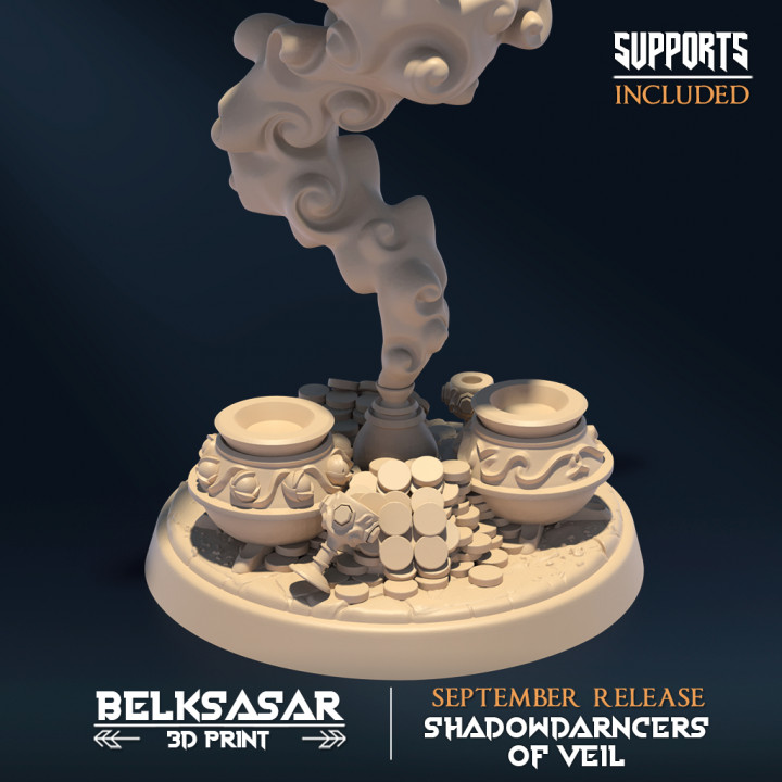 3D Printable Efreeti of the Veil C by Belksasar