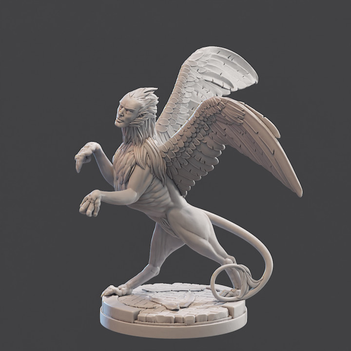 3D Printable Sphinx by TheSurrealFactory