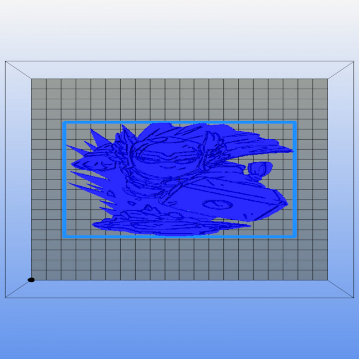 3D Printable bas-relief-gem-thor-avenger-bois by Bonnet Sebastien