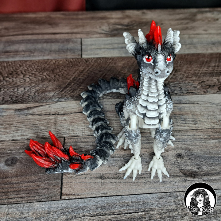 3D Printable Equine Dragon by MysticSaige