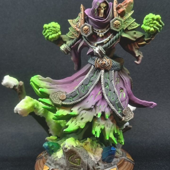 3D Print of Dark Wraith Lich - Brisini by Dienomight101