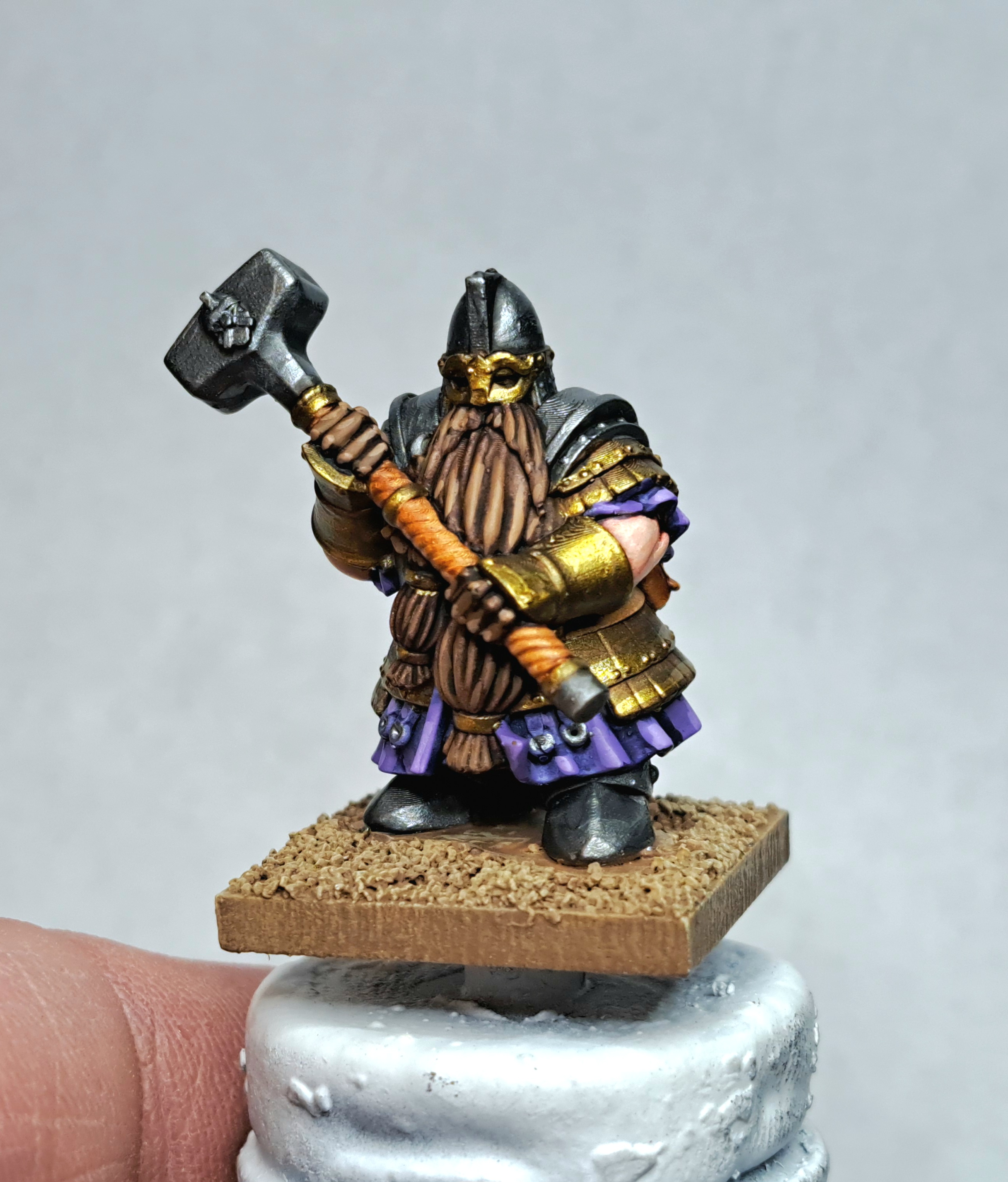 3D Printable Dwarf Kingsguard Unit - Highlands Miniatures by Highlands ...