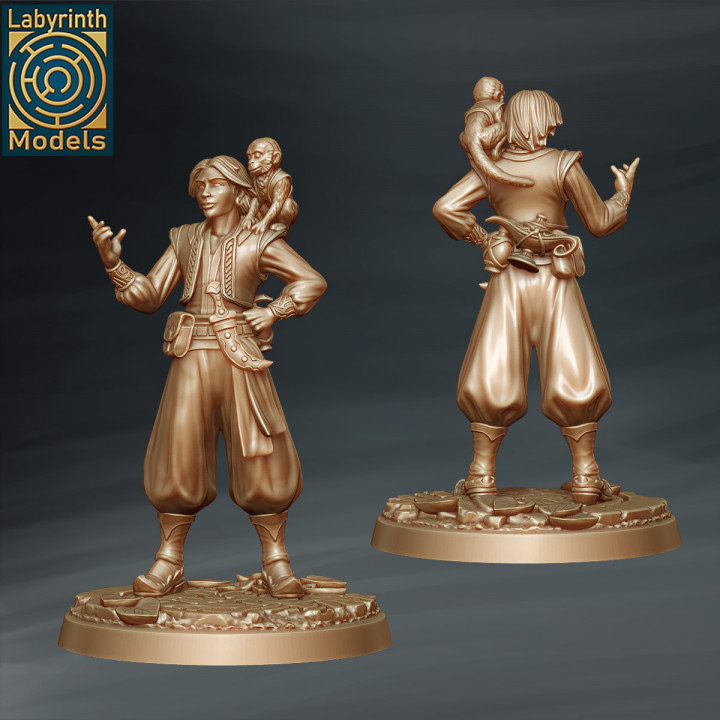 3D Printable Aladdin Set - 32mm scale by Labyrinth Models