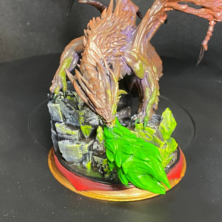 3D Print of Undead Frost Dragon - Nerevin by Dawnrucker